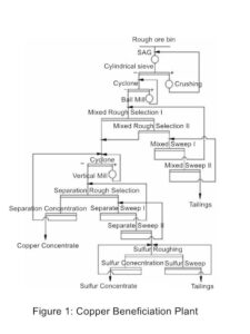 Copper and Associated Gold Ore Recovery Rate Improvement - JXSC Mineral