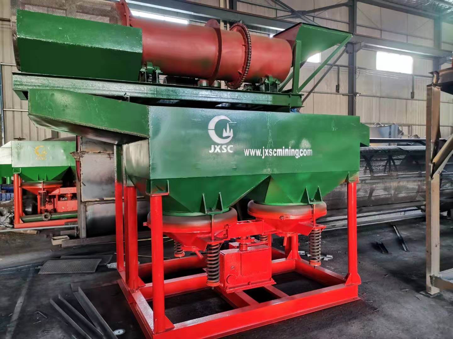 Mobile/Portable Mineral jig Separator Plant - JXSC Mineral