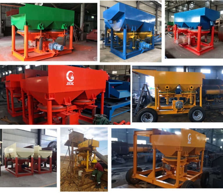 Mobile/Portable Mineral jig Separator Plant - JXSC Mineral