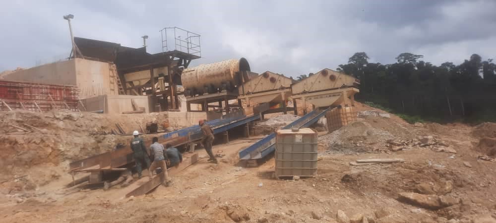 Gahana 200tph Clay Alluvial Gold Processing Solution - JXSC Mineral