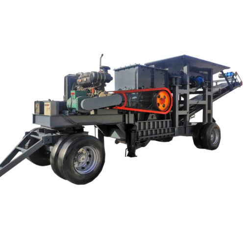 Mobile Tire Sand-making Machine - JXSC Mineral